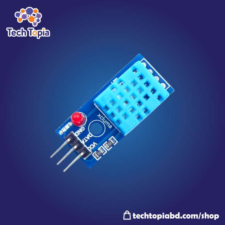 DHT11 Temperature and Humidity Sensor – Tech Topia