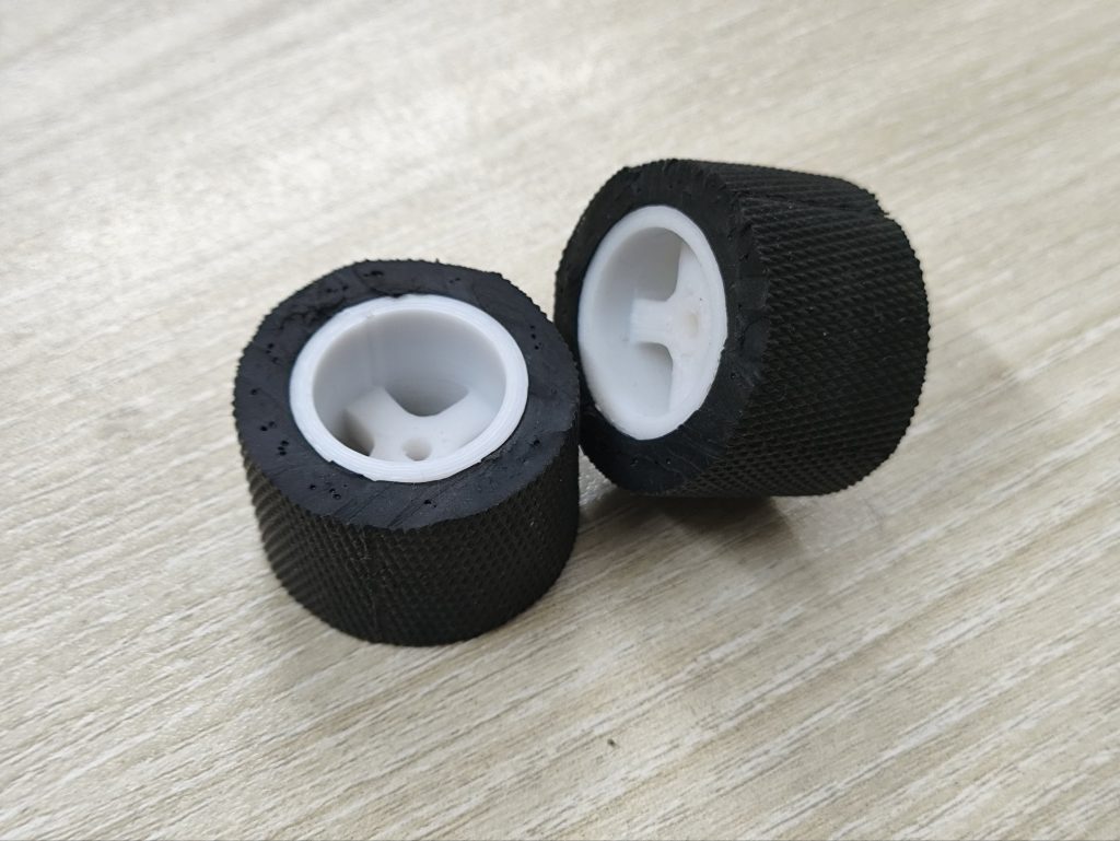 3D printed Rubberized Wheel Pair for N20 motor – Tech Topia